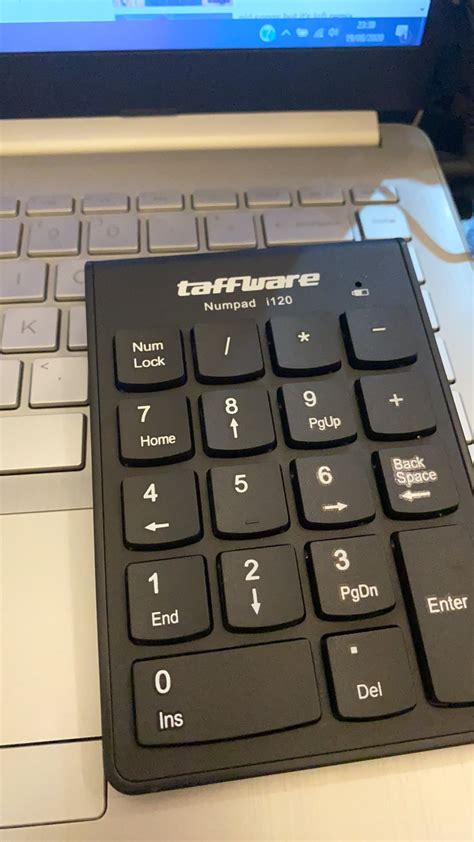 Keyboard Keypad Numeric Wireless 2 4ghz Taffware I120 Shopee Indonesia