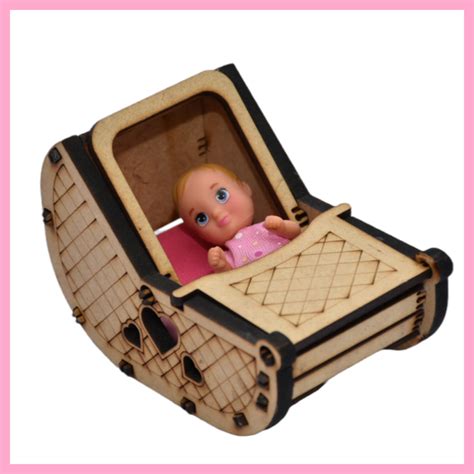 Carry Cot - Dory's Dollhouse