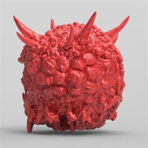 Cacodemon 3d Model 3d Printable Cgtrader