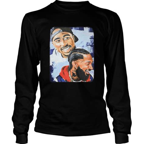 2pac And Nipsey Hussle Rare Picture Shirt