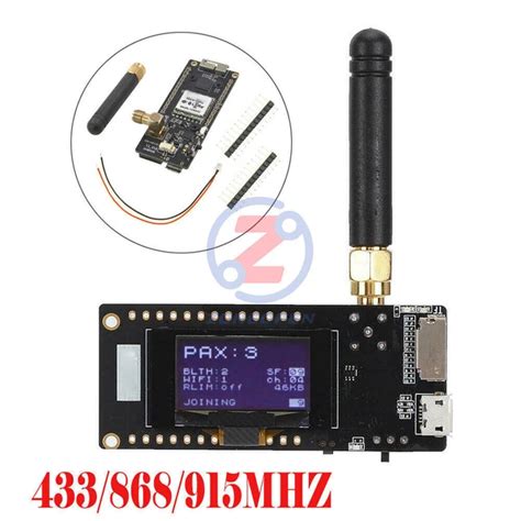 Modulo Oled Wifi Lora 433868915mhz V21 Esp32 096 Lora32 Bluetooth