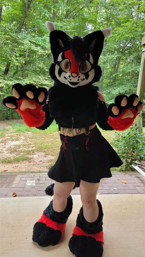 Black Veil Brides Inspiró Fursuit Parcial Etsy México