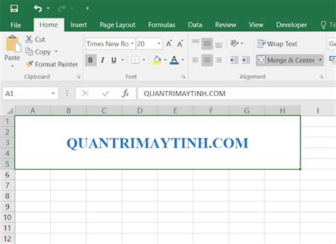 Tạo chữ nhấp nháy bằng trình VBA trong Excel