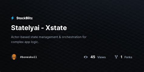 Statelyai Xstate Stackblitz