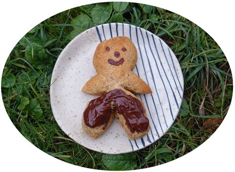 Manneles végétaliens à la farine semi complète clémentines chocolat
