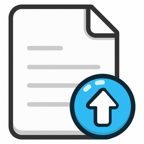 Document Upload Documents File Files Format Page Icon Download On Iconfinder