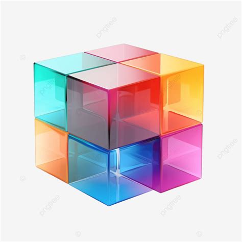 큐브 기하학적 모양 3d 그림 입방체 기하학적 모양 물체 Png 일러스트 및 이미지 에 대한 무료 다운로드 Pngtree