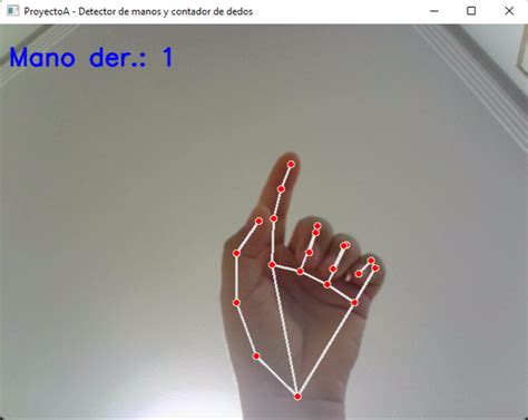 Detector De Manos Y Dedos En Python Con Ia Proyecto A