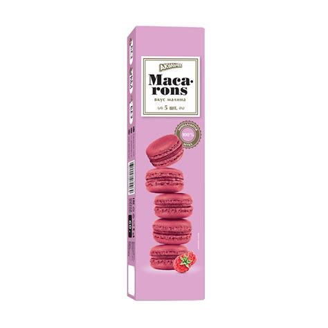 Пирожное миндальное "Макарон", Акульчев, 60 г, в ассортименте - купить ...