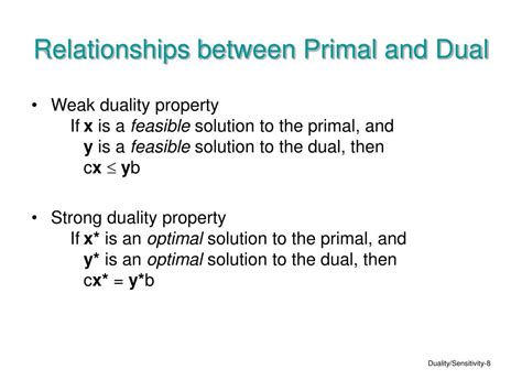 Ppt Duality Theory Powerpoint Presentation Free Download Id6592279