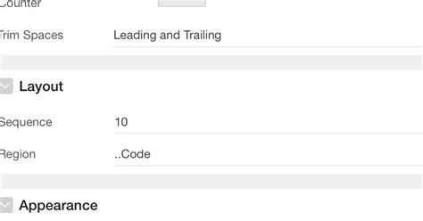 about oracle missing grid layout attributes for apex items