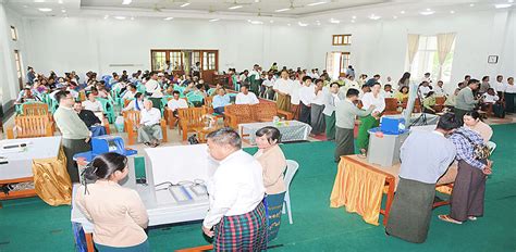 ပြည်ထောင်စုရွေးကောက်ပွဲကော်မရှင်က ဇေယျာသီရိမြို့နယ်၌ မြို့နယ်၊ ရပ်ကွက