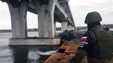 Ukraine Situation Report Russias Kherson Pontoon Bridge Attacked