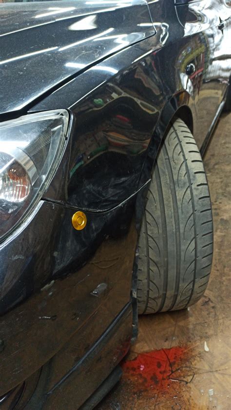 Отполировали, колесные диски, быстросъемы бампера — Mazda 3 MPS (1G), 2 ...