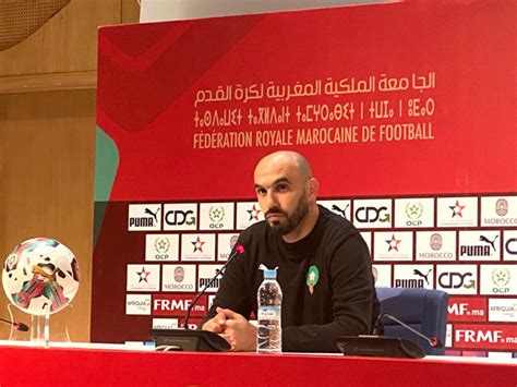 Lions de l Atlas la liste de Walid Regragui dévoilée SNRT News