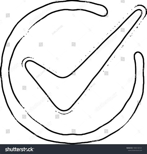 Various Colored Check Marks Questionnaires Stock Vector Royalty Free