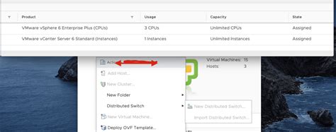New Distributed Switch Greyed Out R Vmware