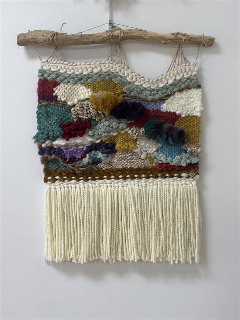 Multi Colored Curved Top Weave Mounted On Driftwood Walk On Water Sup