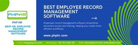 Employee Record Management Software