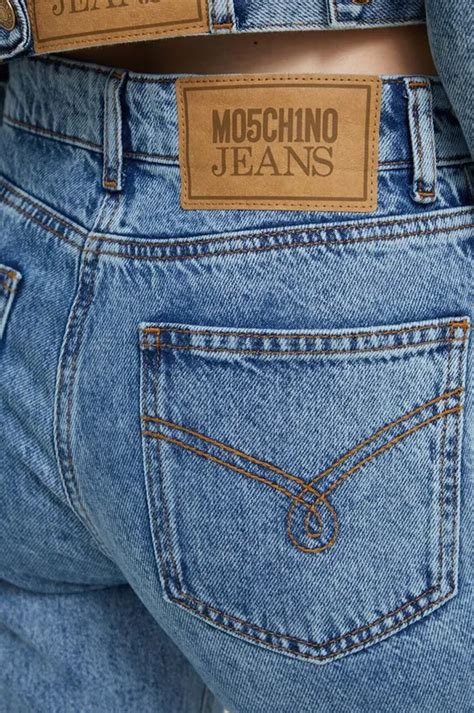 Moschino Jeans Jeansy Damskie High Waist