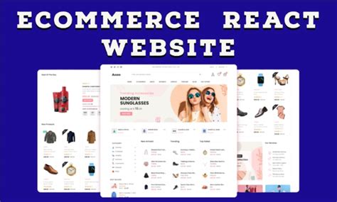 Build Ecommerce Website Frontend With React By Ismayil0990 Fiverr