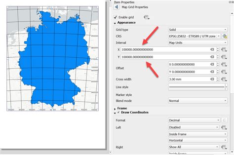 Fixing Unreadable Coordinates In QGIS Geographic Information Systems Stack Exchange