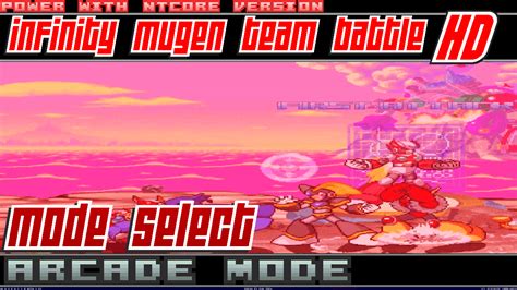 Infinity Mugen Team Battle Screenpack Release 2020 By Oldgamer