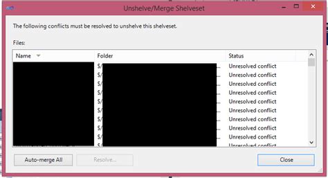 Mark Coleman How To Unshelve To A Different Branch In Tfs