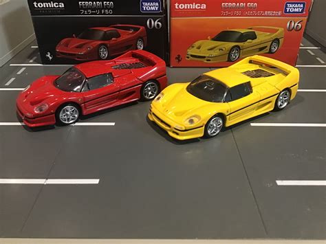 トミカプレミアムno06フェラーリf50 やなしゃんのトミカコレクション