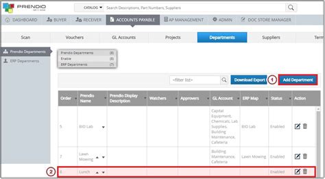 Syncing Gl Accounts Projects And Departments In Accounts Payable With