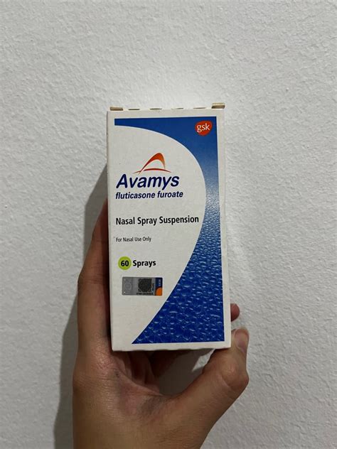 Avamys Nasal Spray 60doses Health And Nutrition Assistive