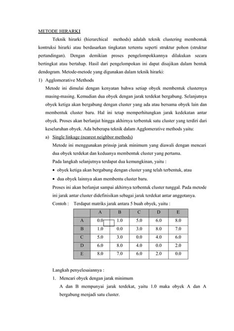 Modul Clustering Data Mining Modul Clustering Doc