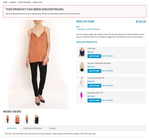 Discontinued Products Magento 1 Extension Redchamps Magento