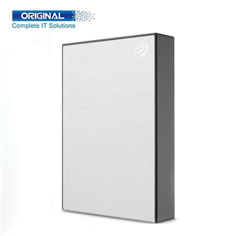 Seagate One Touch 4TB Portable Silver External HDD - OSL