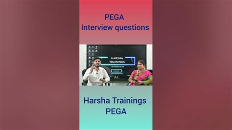 Pega Real Time Project Interview Questions Pega Tutorial Harsha Trainings Pega Youtube