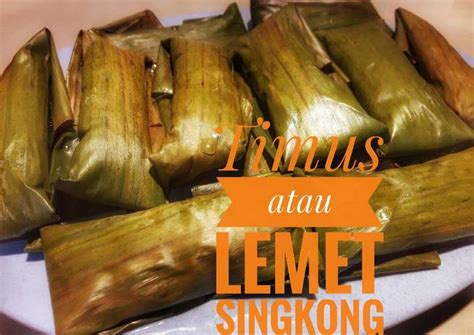 Resep Timus Atau Lemet Singkong Oleh Nanallnha Cookpad