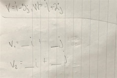 Solved Decompose V Into Two Vectors Where V Is Parallel To W Chegg