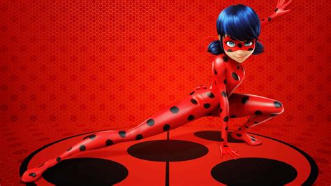 Download Free Ladybug Hero Pose Wallpaper