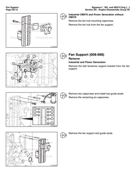 Cummins Isx And Qsx15 Service Repair Manual Volume 1