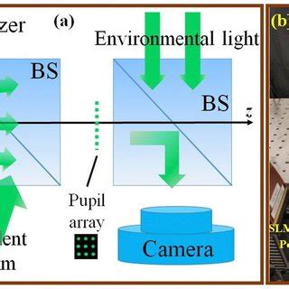Optical Setup A System Schematic B Photograph Download Scientific Diagram