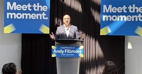 Andy Fillmore Outgoing Liberal Mp Officially Running For Mayor Of