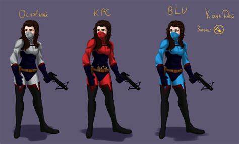 Art Concept For Mercenary For Tf2 By Annayamamoto21 On Deviantart