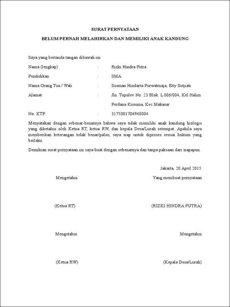 Contoh Surat Pengesahan Umur Persaraan Contoh Terbaru
