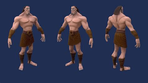 Стилизованный 3Д персонаж 08 11 22 10 36 Пикабу