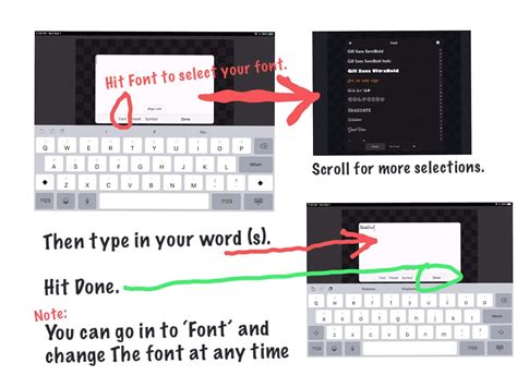 Ipad Digital Fun Shadow Layer Using Phonto App