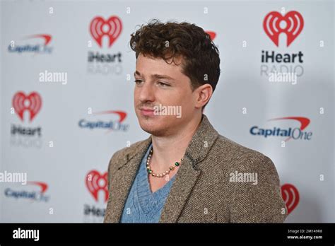 Charlie Puth Attends The Z100s Iheartradio Jingle Ball 2022 At Madison