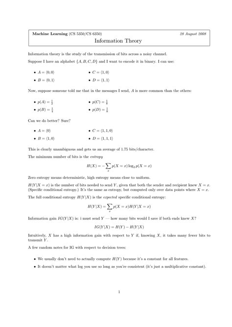 information theory