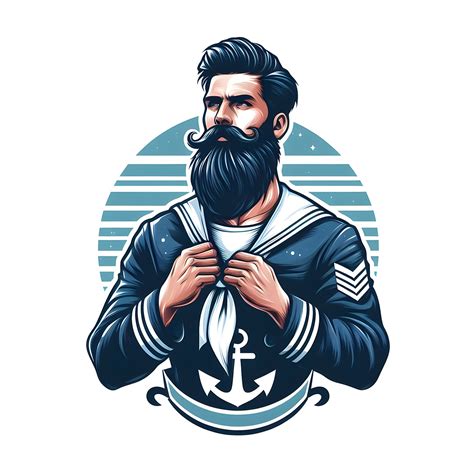 Download Ai Generated Sailor Captain Royalty Free Stock Illustration
