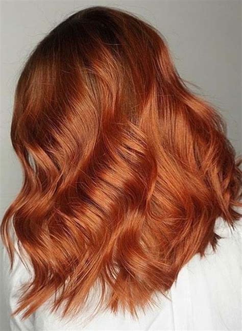Unique Red Copper Hair Colors And Hairstyles For Women 2020 Hair