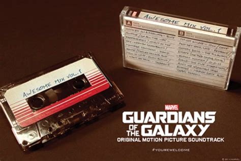 A Guardians Of The Galaxy Cassette Tape Release Retrenders